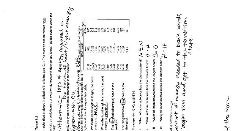 Unit 6 Part 1 Study Guide: Chemical Reactions & Bonds (KEY) - Studocu
