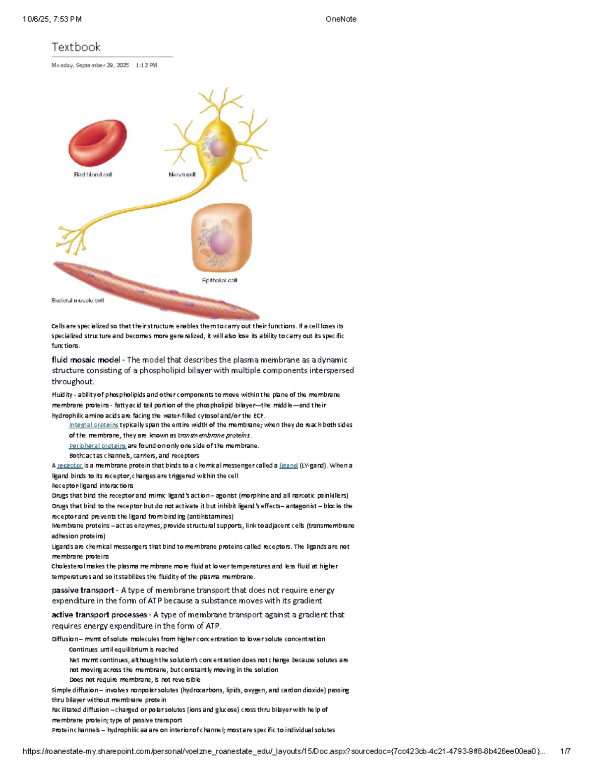 Biology 101: Lecture Notes on Cell Structure & Function Overview - Studocu