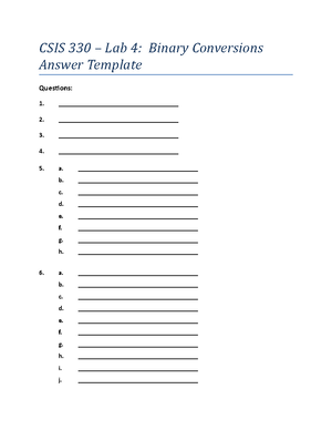 Lab Packet Tracer 16.5.1 – Secure Network Devices Assignment Instructions - CSIS 330 LAB: PACKET ...