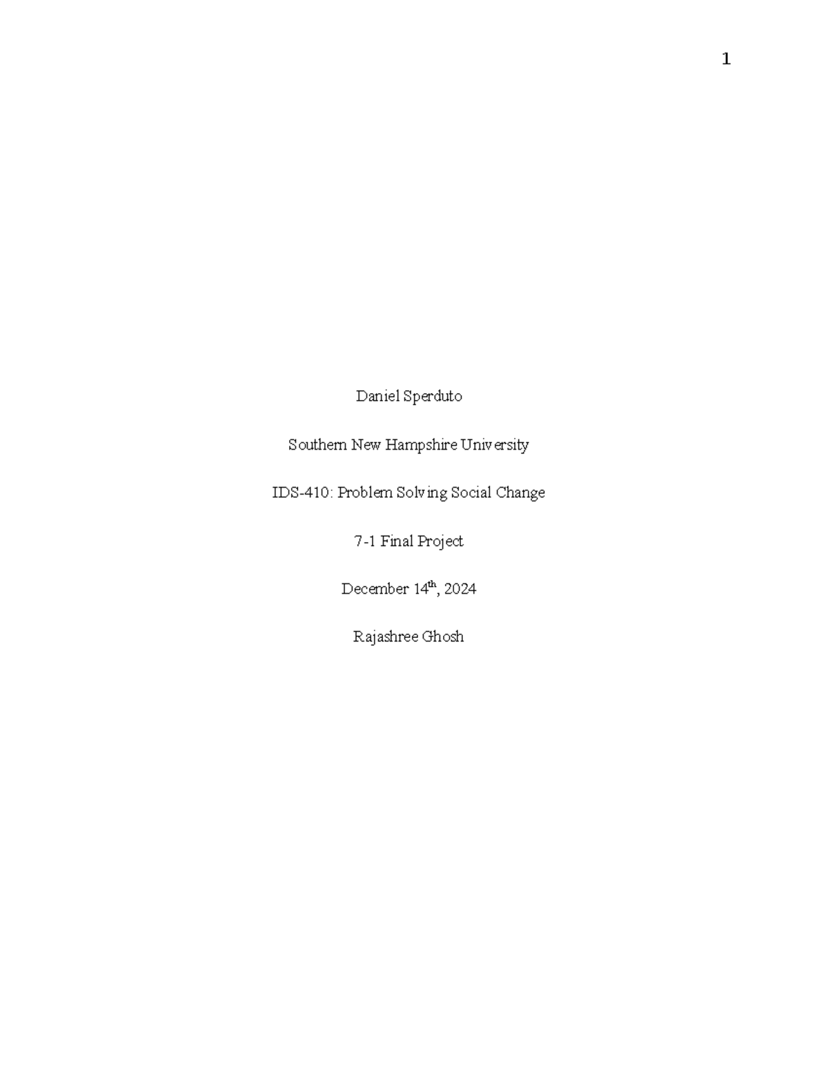 IDS 410 Final Project: Addressing Corporate Exploitation in Supply ...