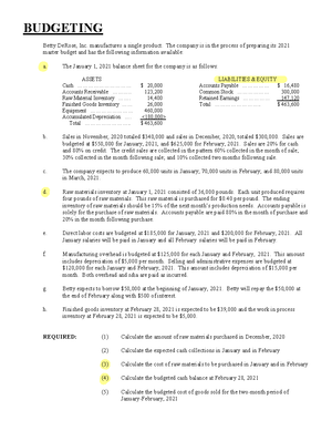 Adjusting and Closing Process - Modules 1 to 8 (ACC 101) - Adjusting ...