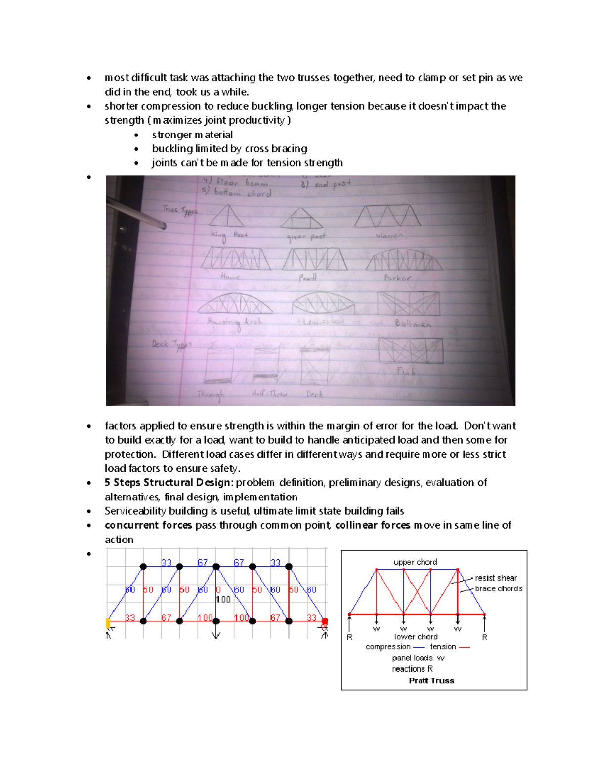 Structural Design Principles and Load Management (ENG 101) - Studocu