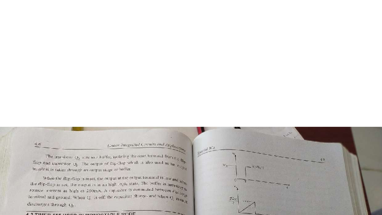 EE8451 Linear Integrated Circuits: Special ICs & Monostable Timer - Studocu