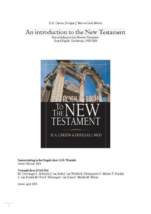 7 Sentences Chapter 1 - Summary An Introduction to the Old Testament ...
