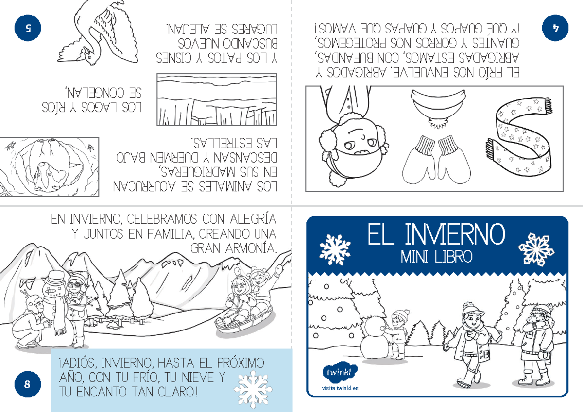 Es sl 1715027507 minilibro el invierno - EL INVIERNO MINI LIBROMINI ...