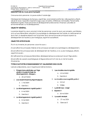 Feuille de notes examen 2- dev - Feuille de notes examen 2 Cours 9- le ...