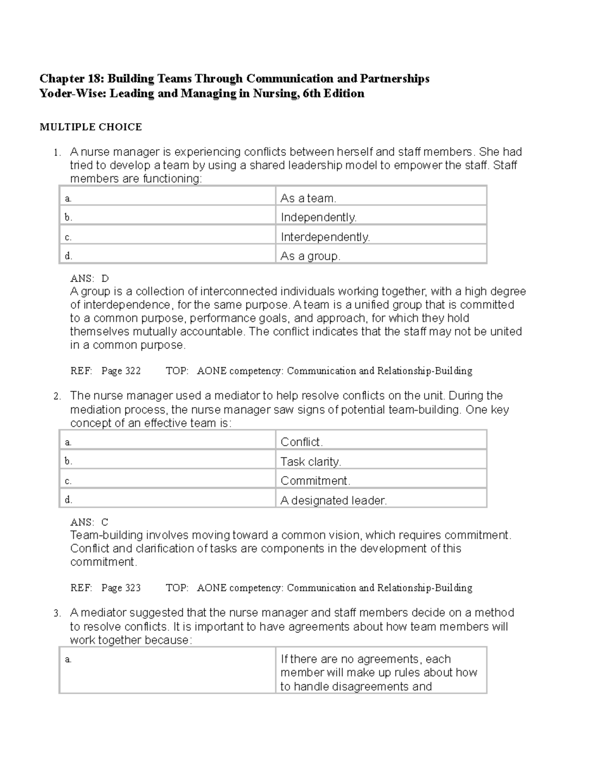 Building Effective Teams: Lecture Notes on Communication & Leadership ...