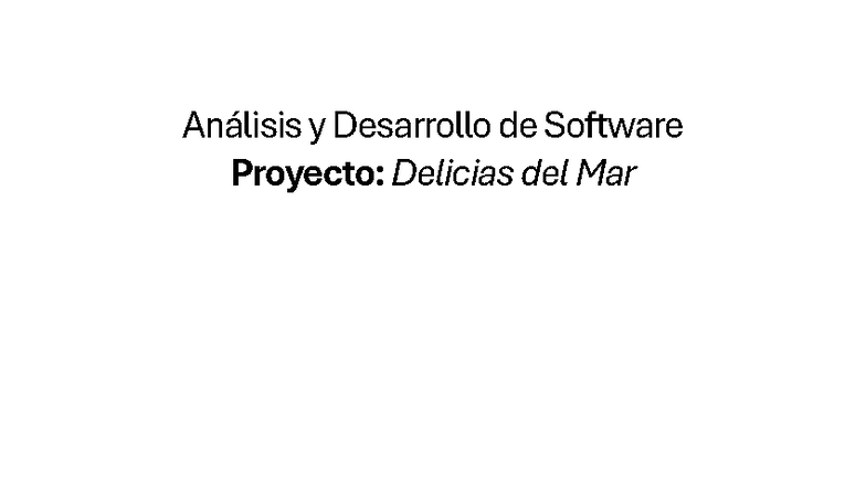 Informe de Entregables del Proyecto de Software GA4-220501095-AA2-EV02 - Studocu