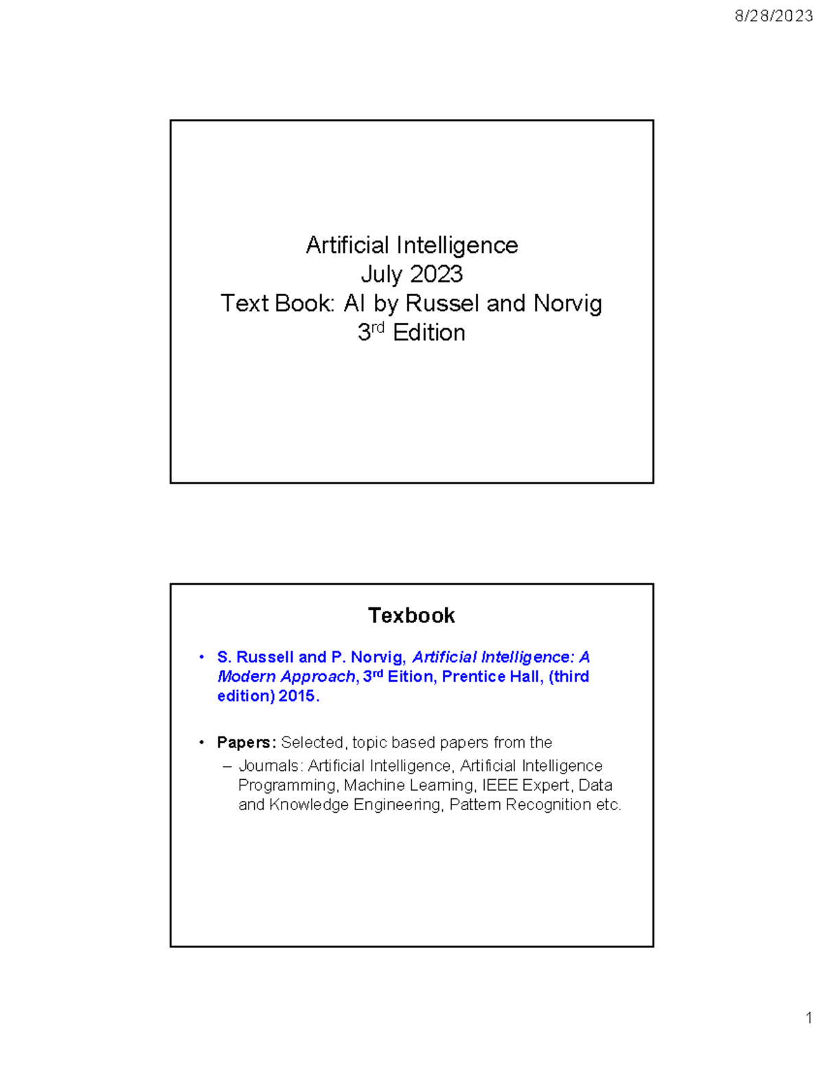 AI 101: Intro to Artificial Intelligence Concepts and Origins - Studocu