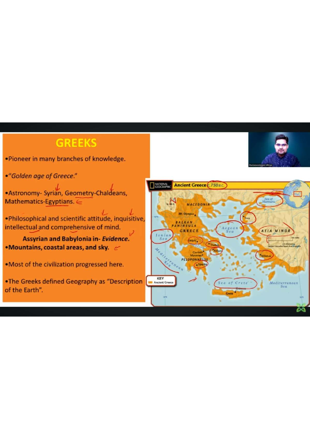 GREEK & ROMAN 101: Evolution of Geographical Knowledge and Thought ...