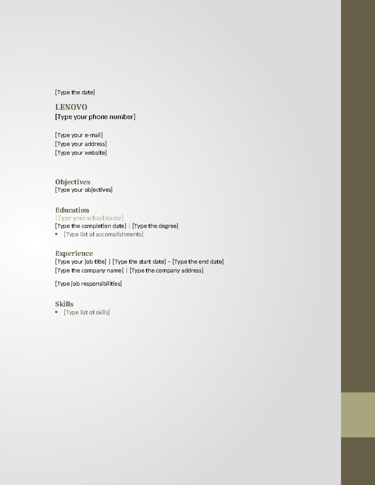 Type the date - this file is good - [Type the date] LENOVO [Type your ...