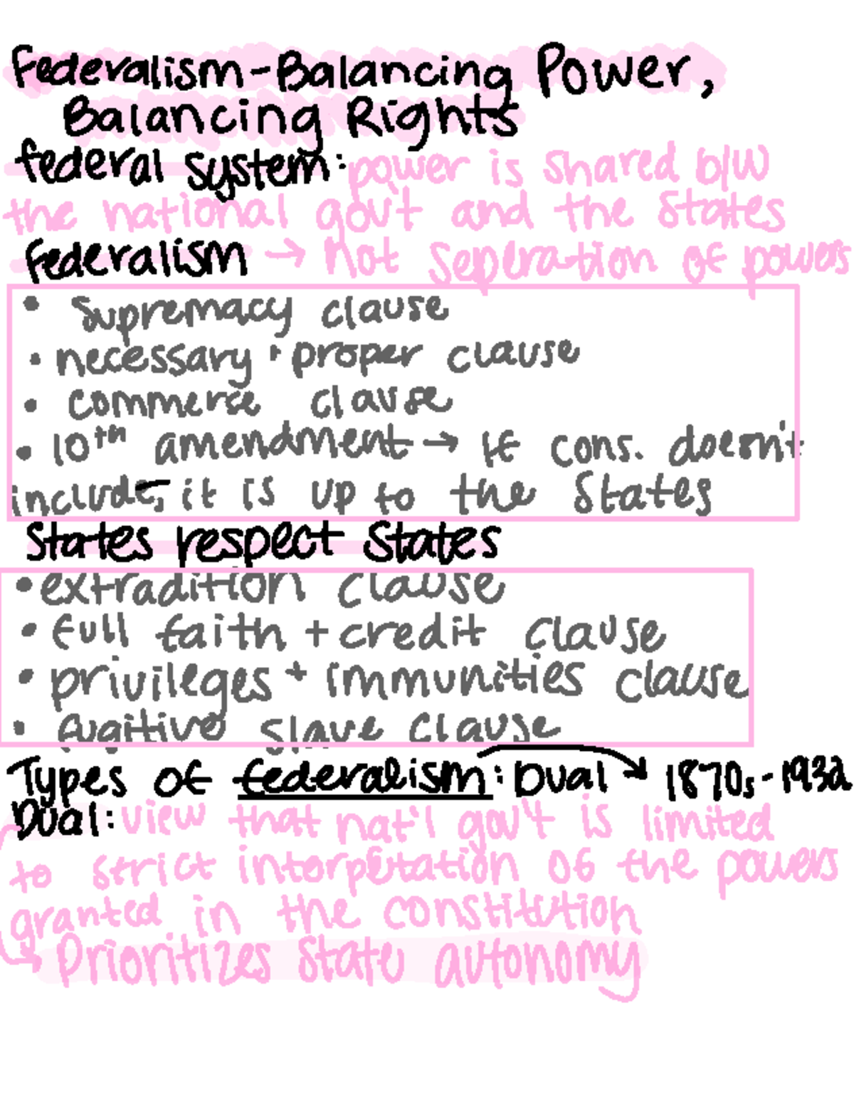 Federalism Overview: Balancing Power and Rights in Government Systems ...