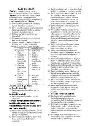 Kiswahili insha na ushairi - KISWAHILI INSHA NA SHAIRI Utungo unaoundwa ...