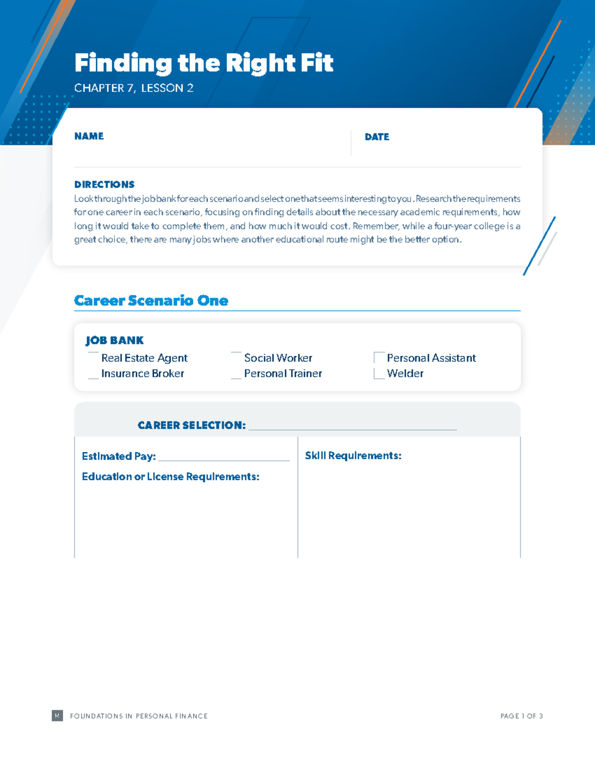 Act ch07 l02 english - It is very good yeah - FO U N DAT I O N S IN ...