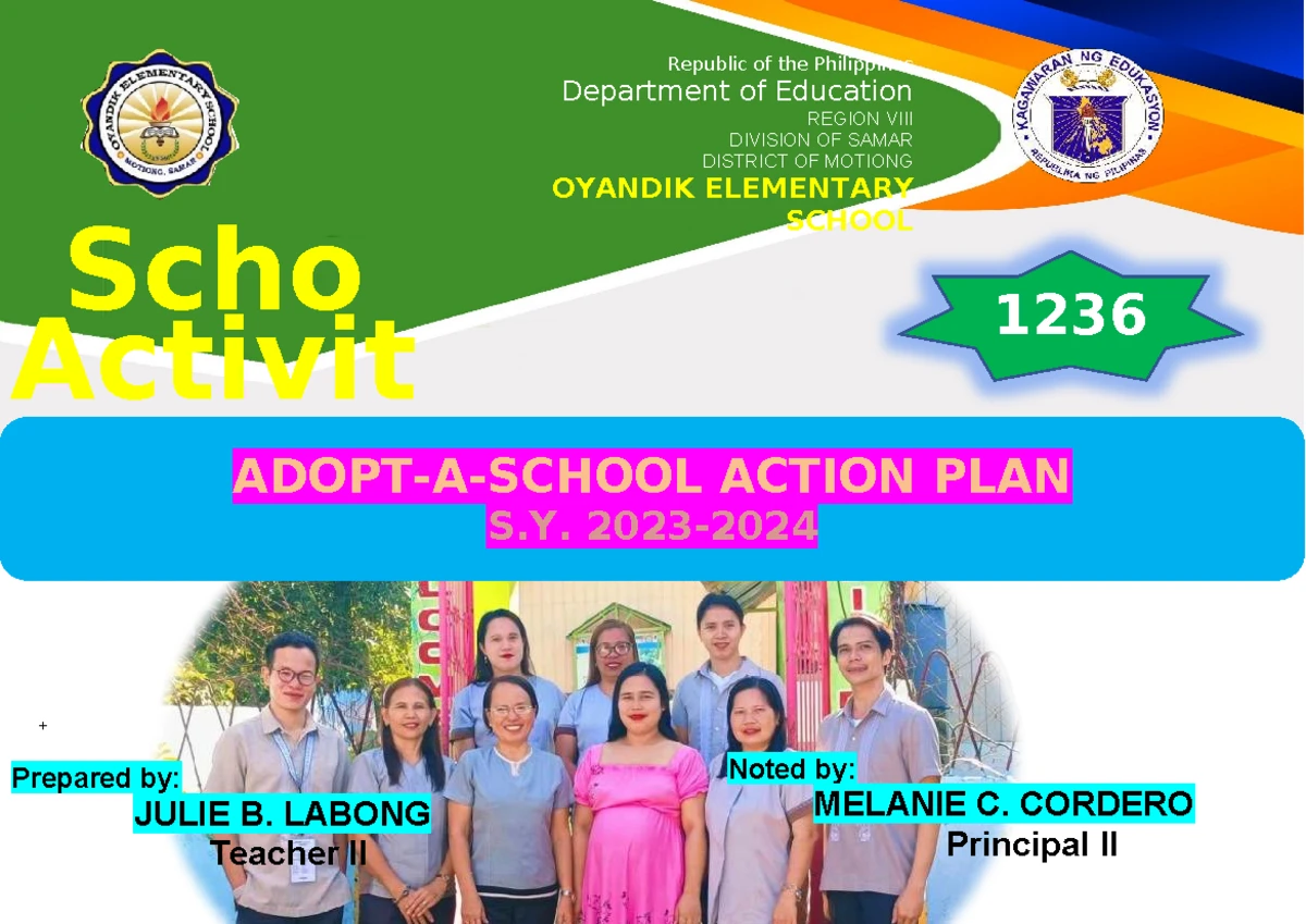 Action Plan in Mathematics for S.Y. 2023-2024 at Oyandik Elementary School - Studocu