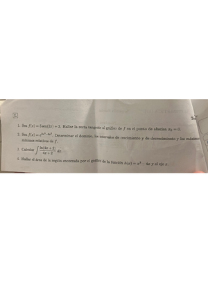 Matemática 51 CBC - Matematica51 - UBA - Studocu