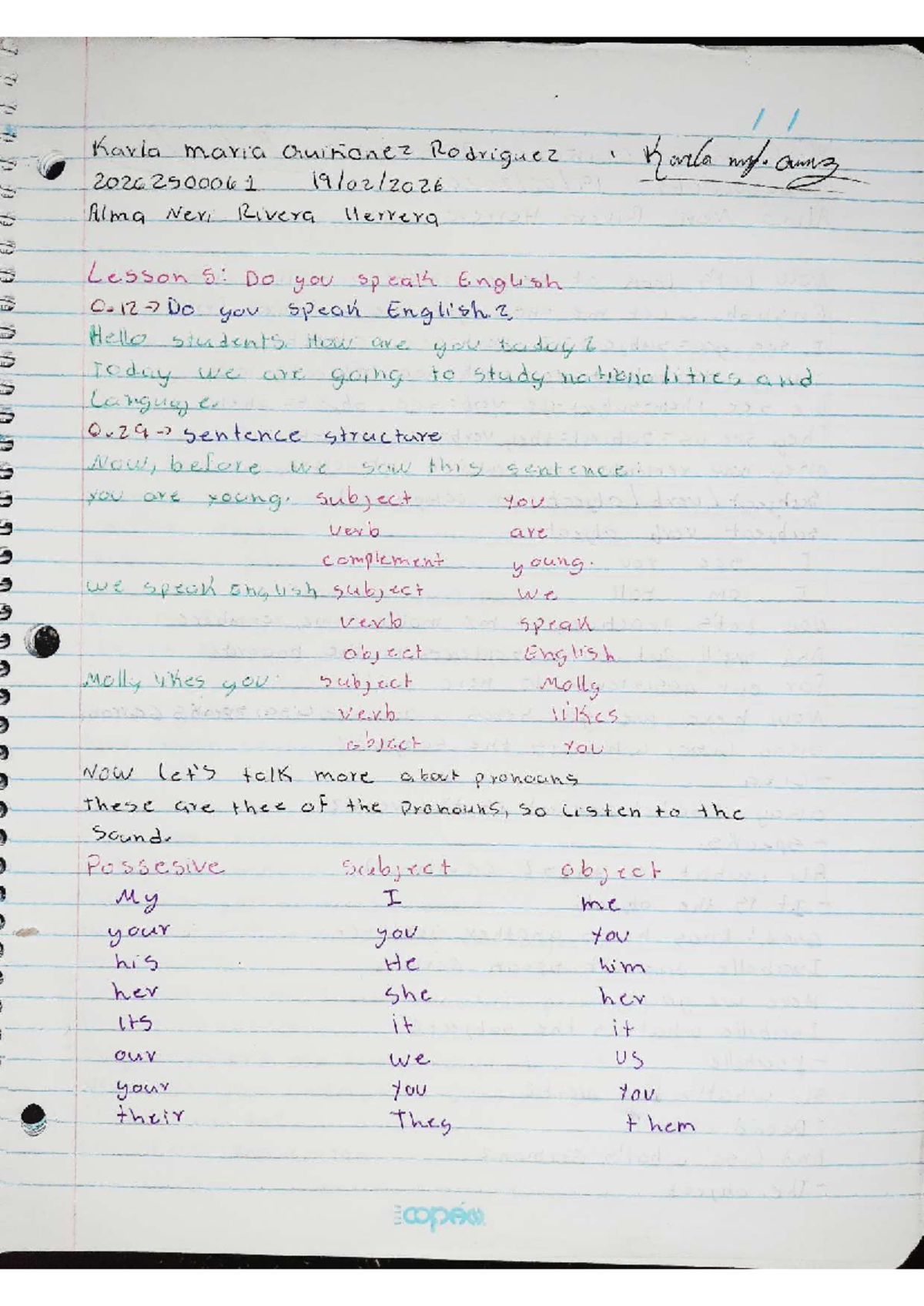 U1T5a14: Lesson 5 - Do You Speak English? Language & Sentence Structure ...