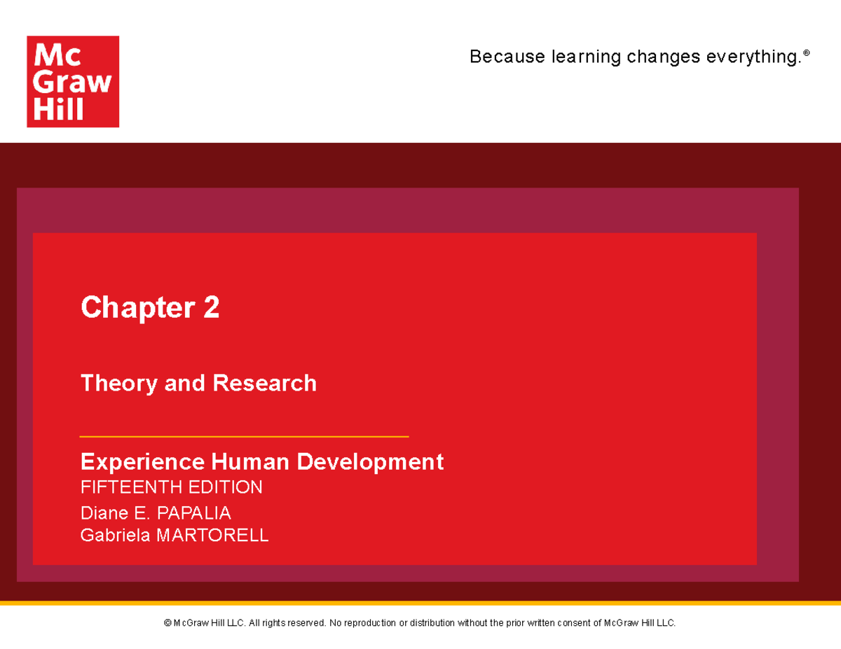 Developmental Science: Theories & Research Methods (Chapter 2) - Studocu