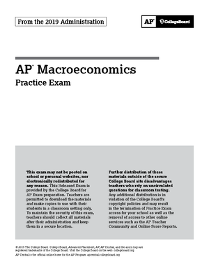 AP Microeconomics Review - Include correctly labeled diagrams, if useful or required, in ...