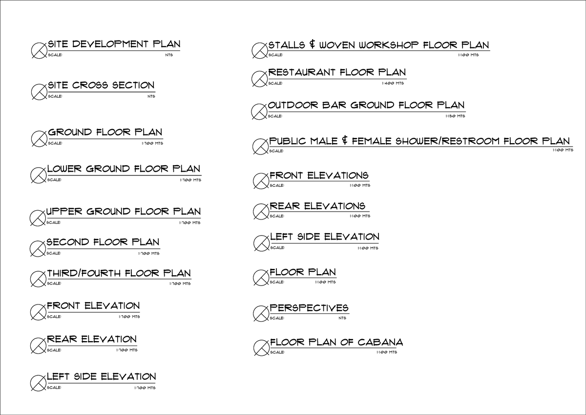NTS Site Development Plan and Floor Plans Overview - Studocu