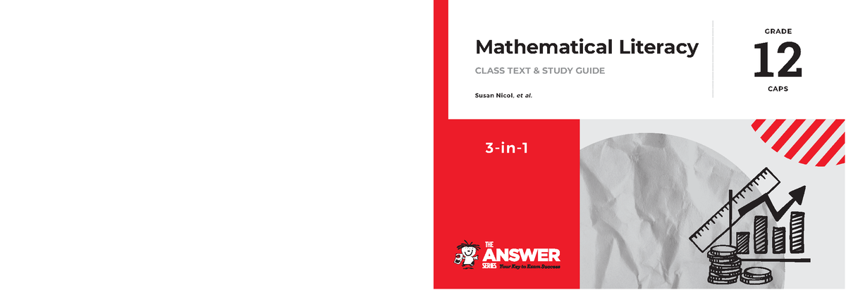 Grade 12 Maths Literacy (Gr 12) 3-in-1 Study Guide for Exams - Studocu