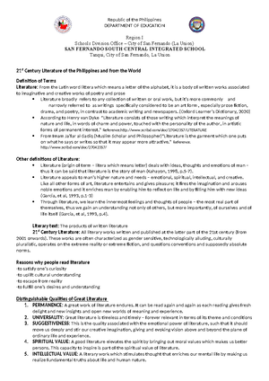 LE Reading& Literacy 1 Q2 W2 - Lesson Exemplar for Grade 1 Reading and ...