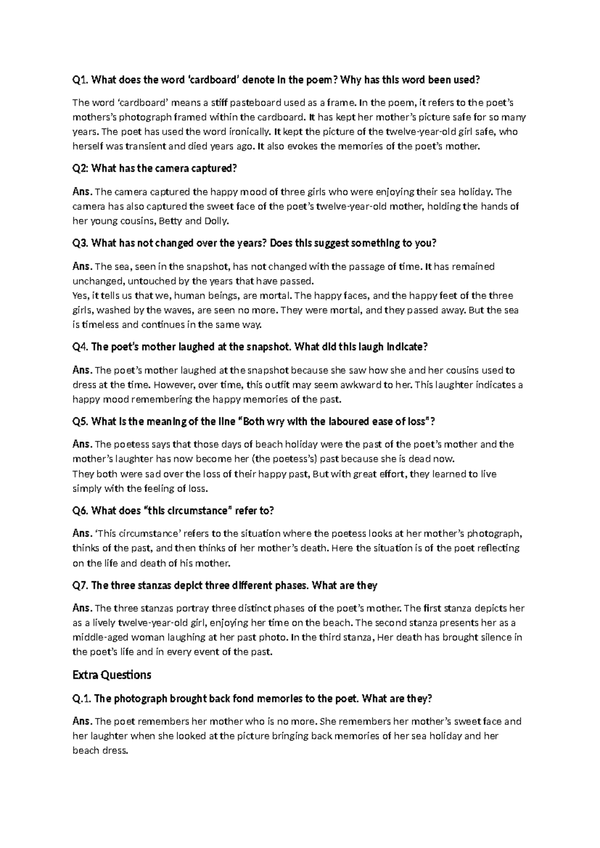 A Photograph Analysis - ENG 101 Essay Notes - Studocu