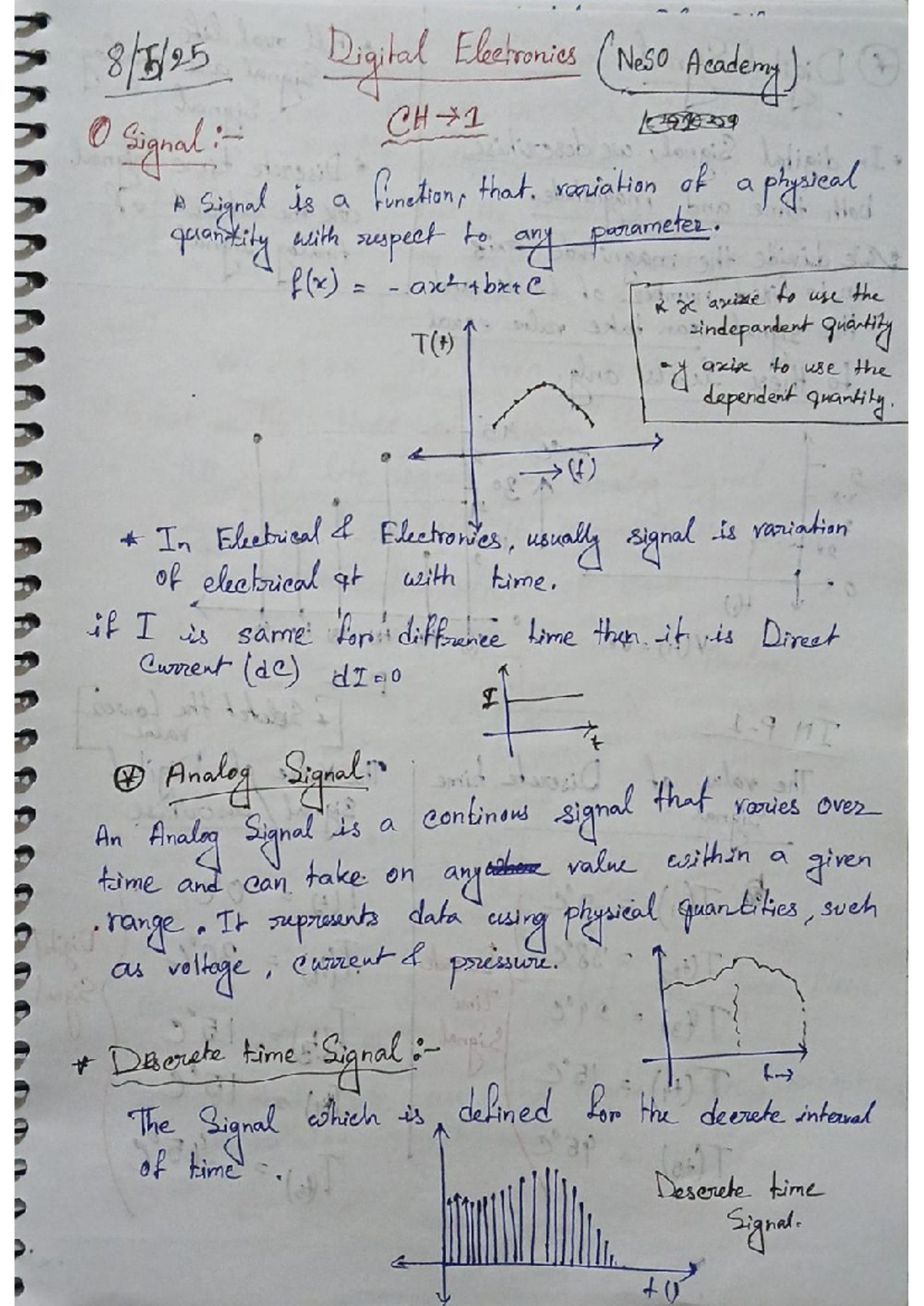 Digital Electronics (Neso Academy) - Introduction to Signals and Logic ...