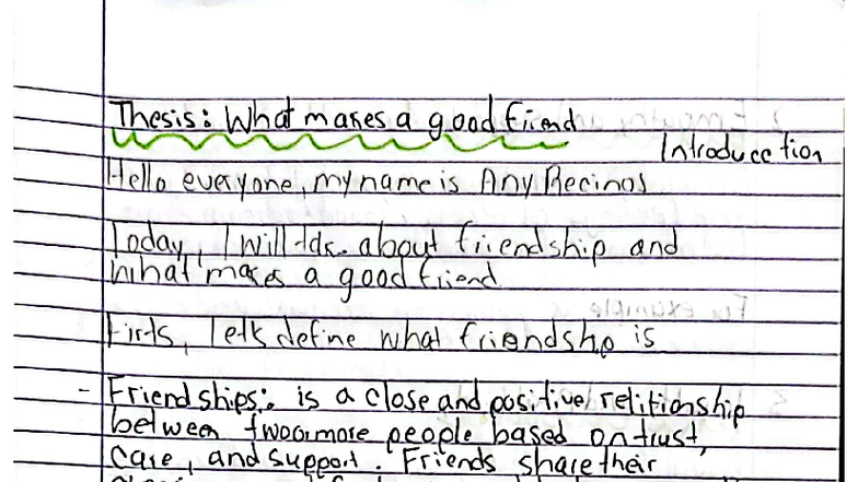 Thesis - Apuntes sobre Comunicación y Relaciones Interpersonales - Studocu