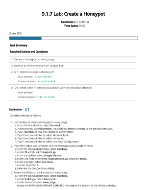 IPv4 Troubleshooting tools for Linux - 4.4 Lab: IPv4 Troubleshooting tools for Linux Candidate ...