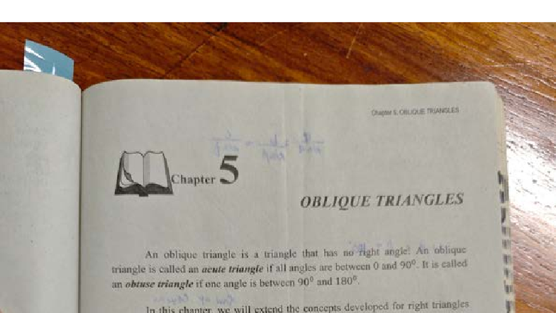 Lesson 3: Understanding Oblique Triangles and the Law of Sines - Studocu