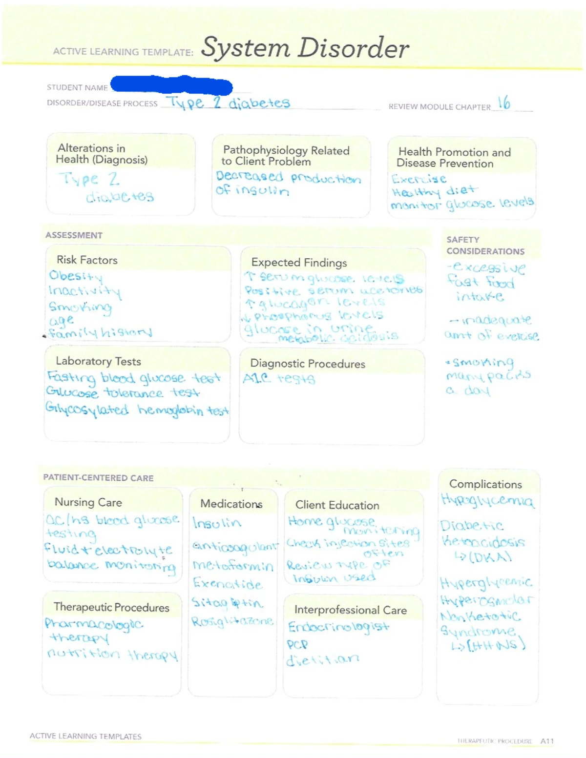 System Disorder small bowel obstruction - ACTIVE LEARNING TEMPLATES ...