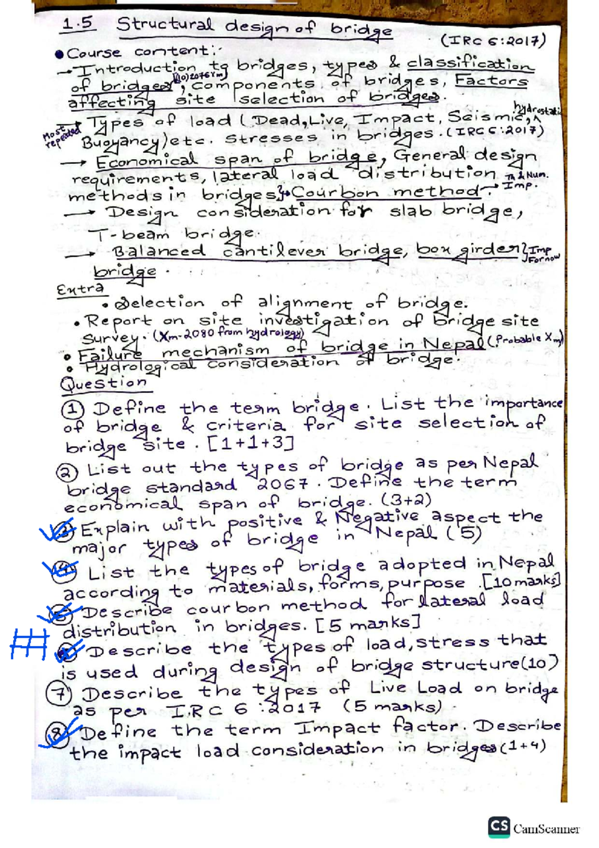 Structural Design of Bridges: Key Components and Considerations (CE 101 ...