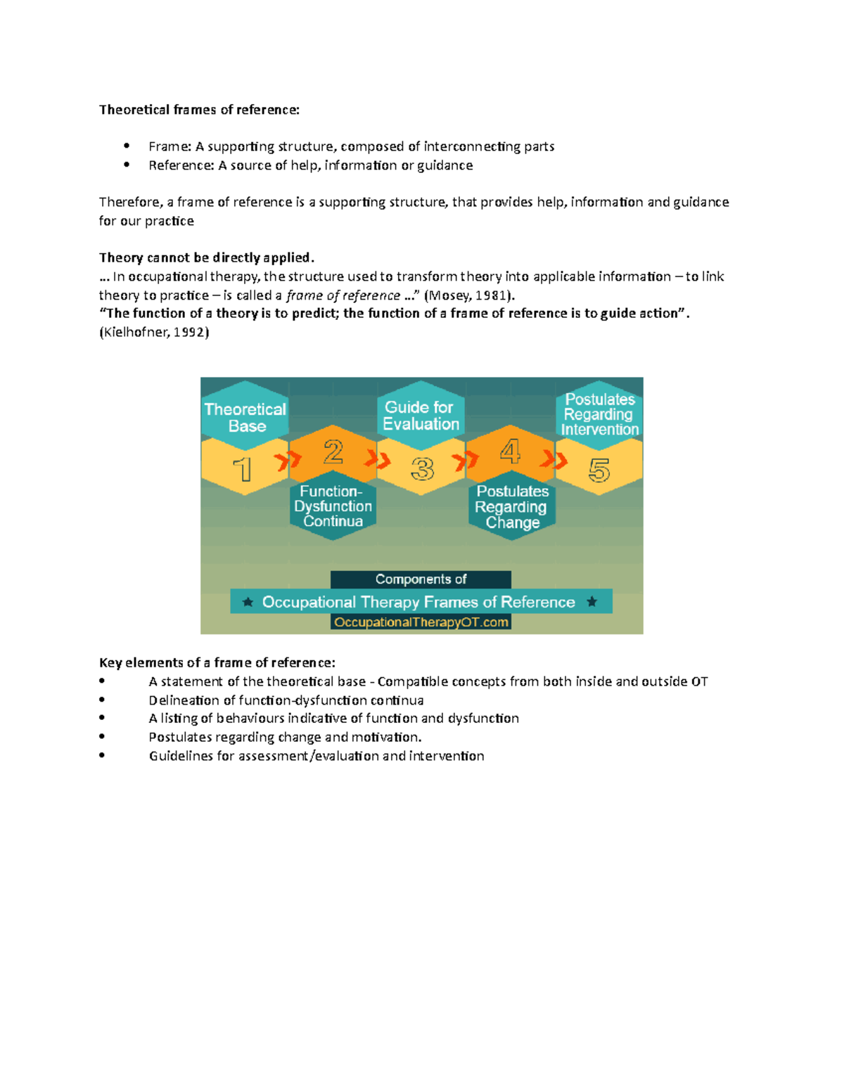 What Is A Frame Of Reference In Occupational Therapy - Infoupdate.org
