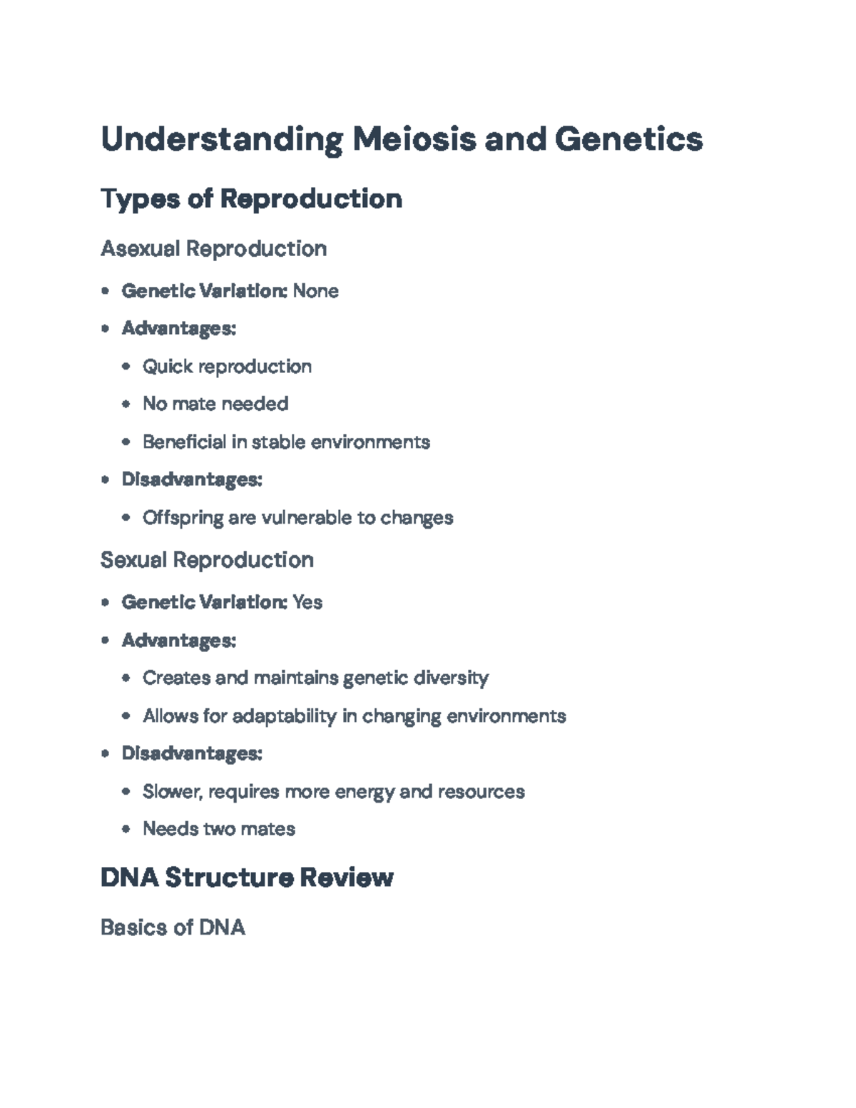 Understanding Meiosis and Genetics: Key Concepts and Terminology ...