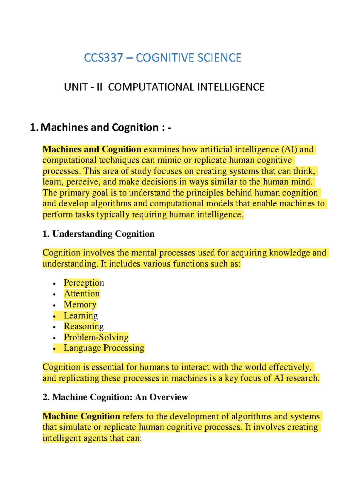 Unit II: Understanding Secular Values in Indian Context - Studocu