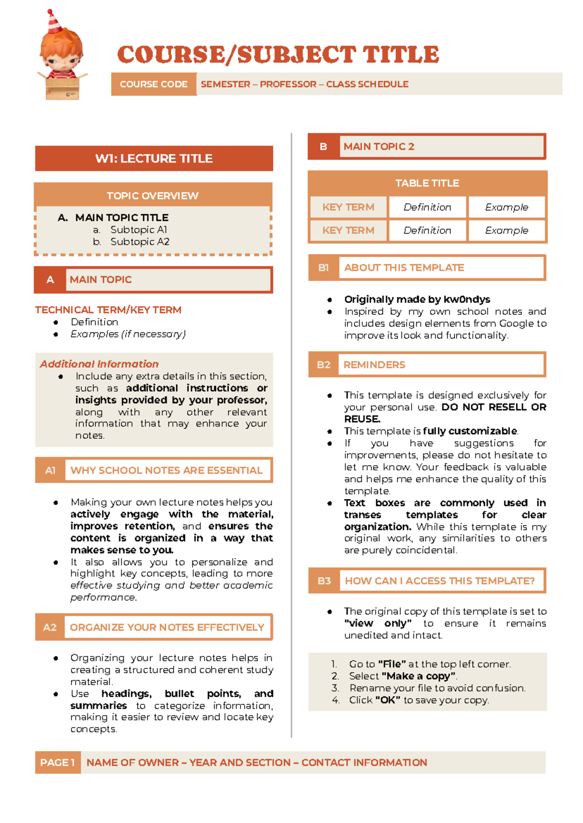 Template 3 for finals - hehehehe - W1: LECTURE TITLE TOPIC OVERVIEW A ...