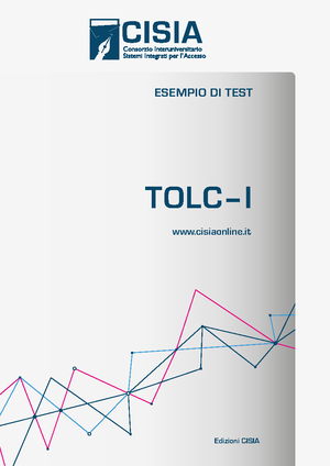 English Tolc-I Sample - SAMPLE TEST English TOLC–I Edizioni CISIA ...