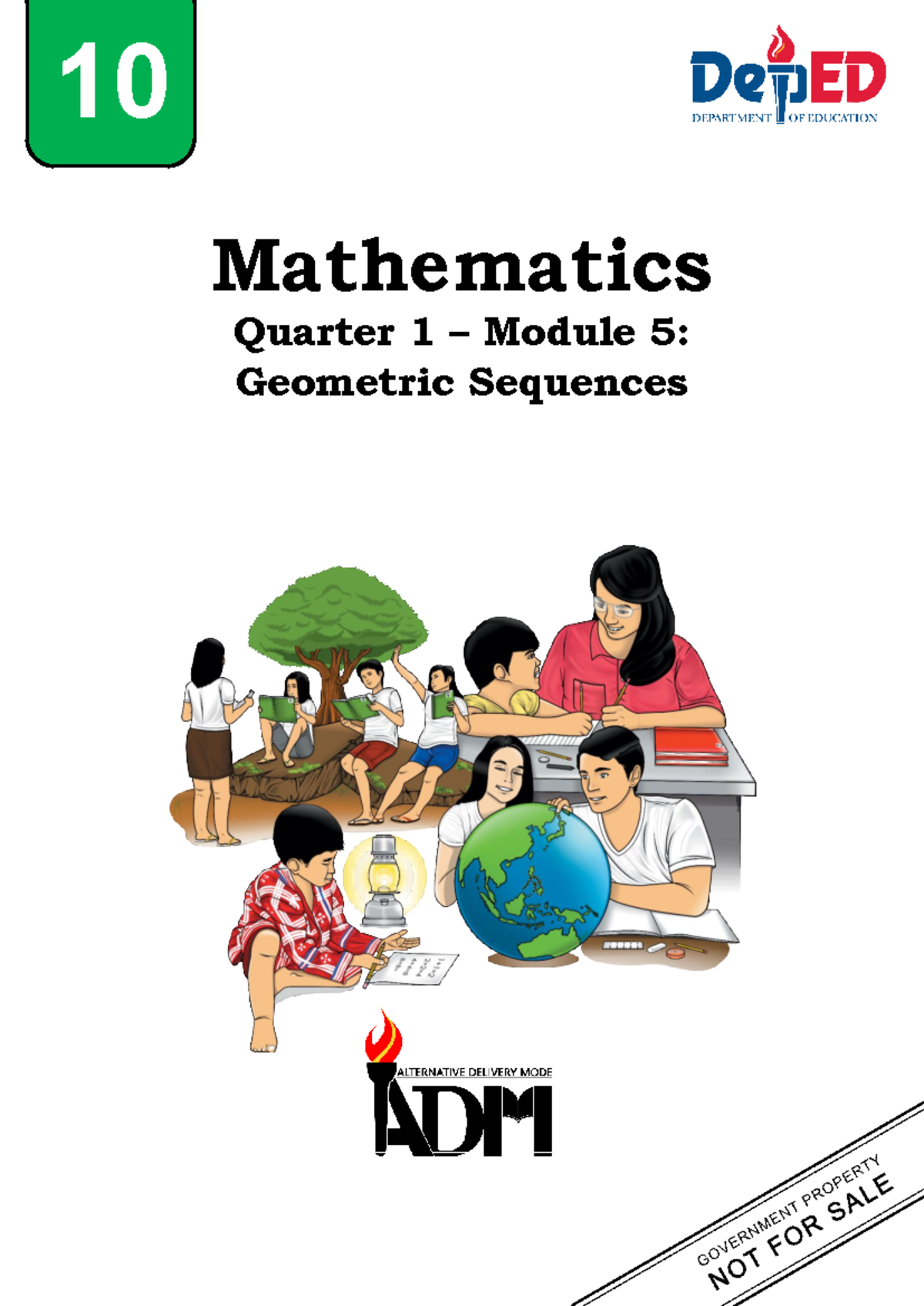 MATH-10 M5 Geometric Sequences: Concepts & Exercises Guide - Studocu
