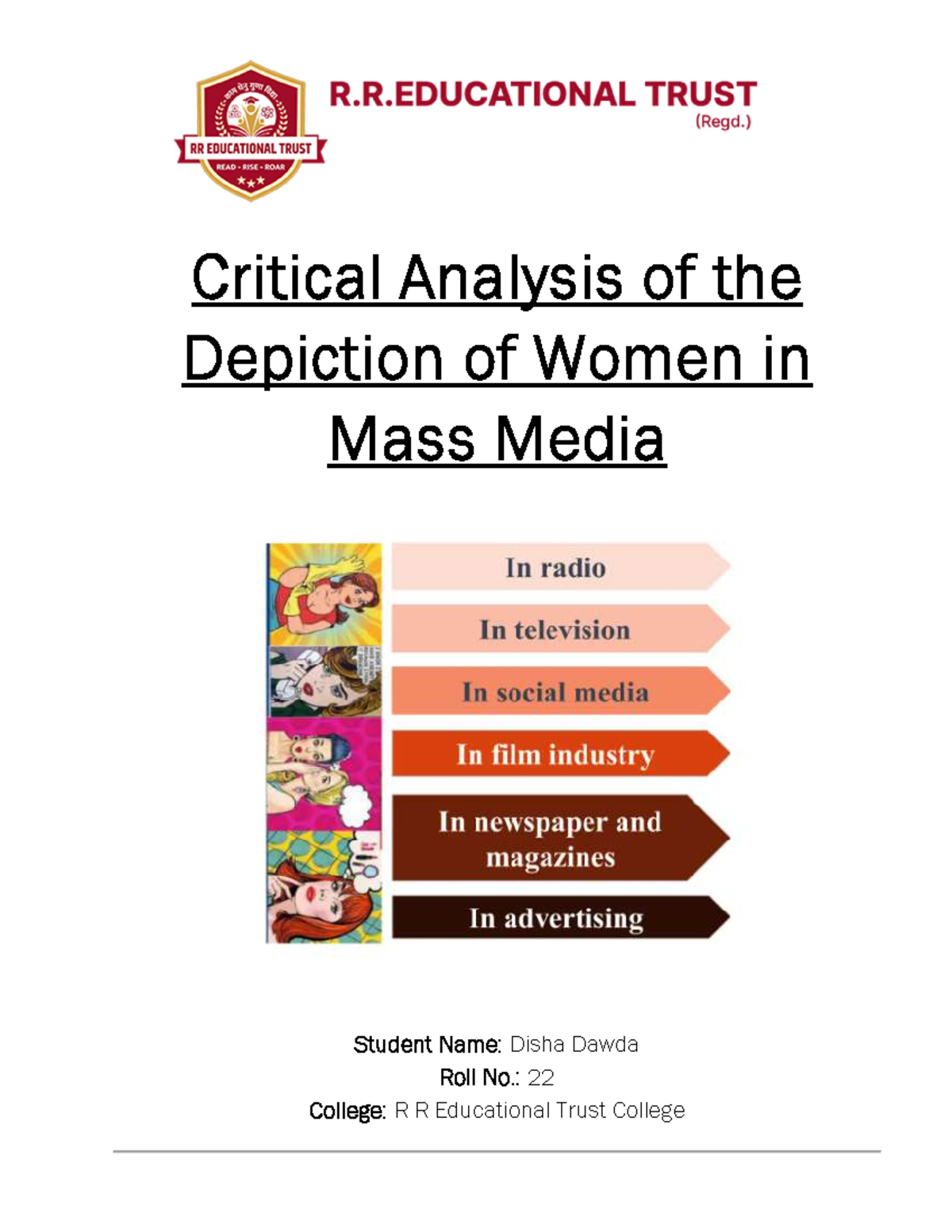Critical Analysis of Women in Mass Media: Impact & Representation ...