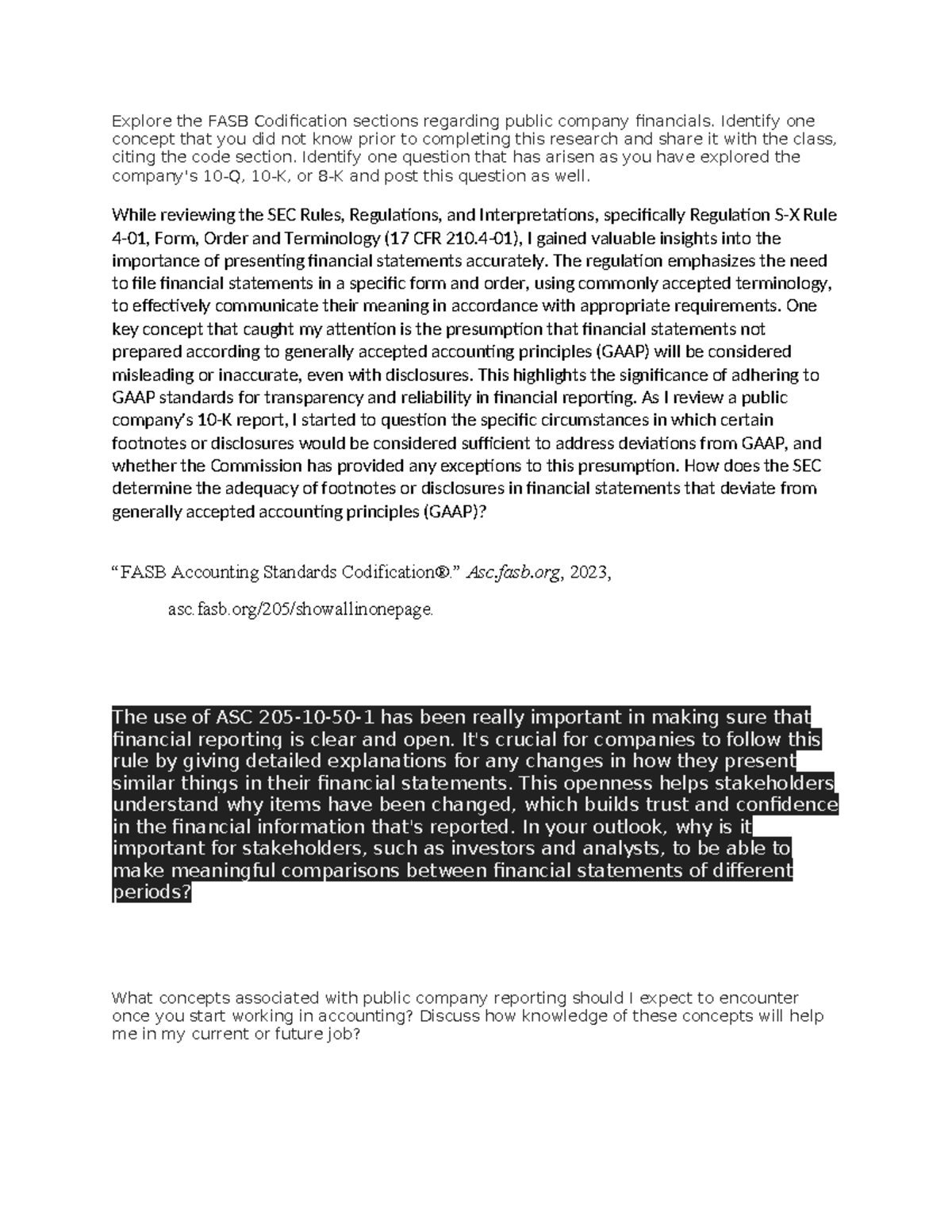 FASB Codification Insights on Public Company Financials: Key Concepts ...