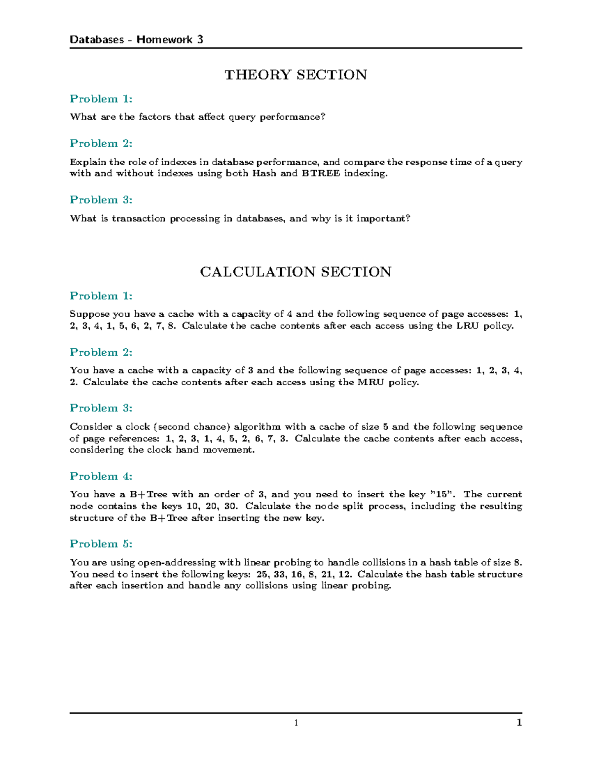 Databases HW3: Query Performance, Indexes & Transaction Processing - Studocu