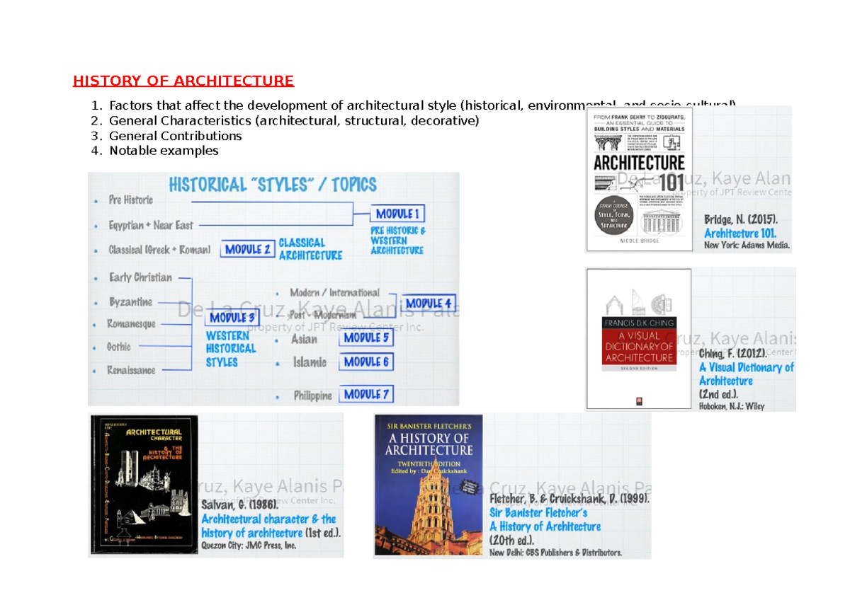 Module 01 - Prehistoric & Ancient ARCH - HISTORY OF ARCHITECTURE 1. Factors that affect the ...