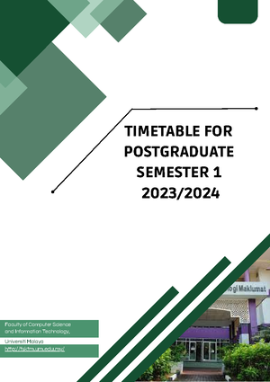 Handbook UM - MASTER OF DATA SCIENCE PROGRAMME REQUIREMENTS 1 ...