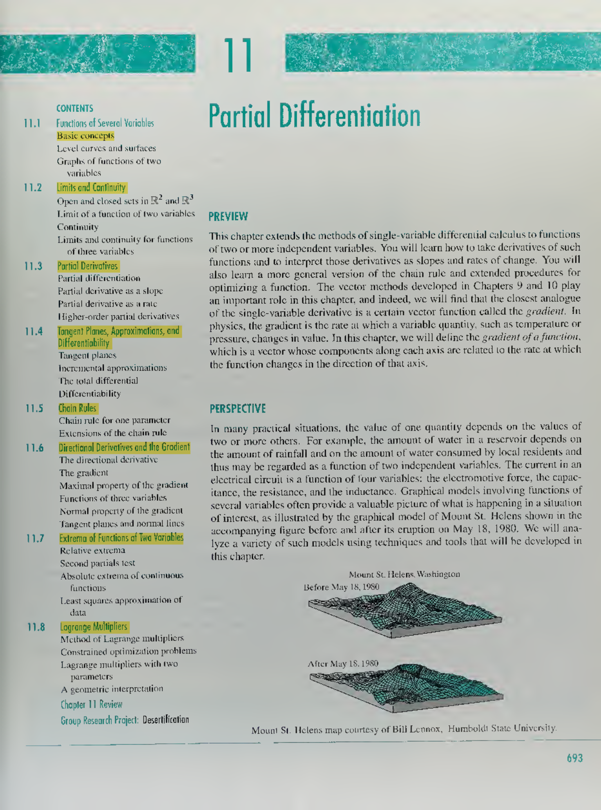 Calculus (MATH 101) - Functions of Several Variables & Partial ...