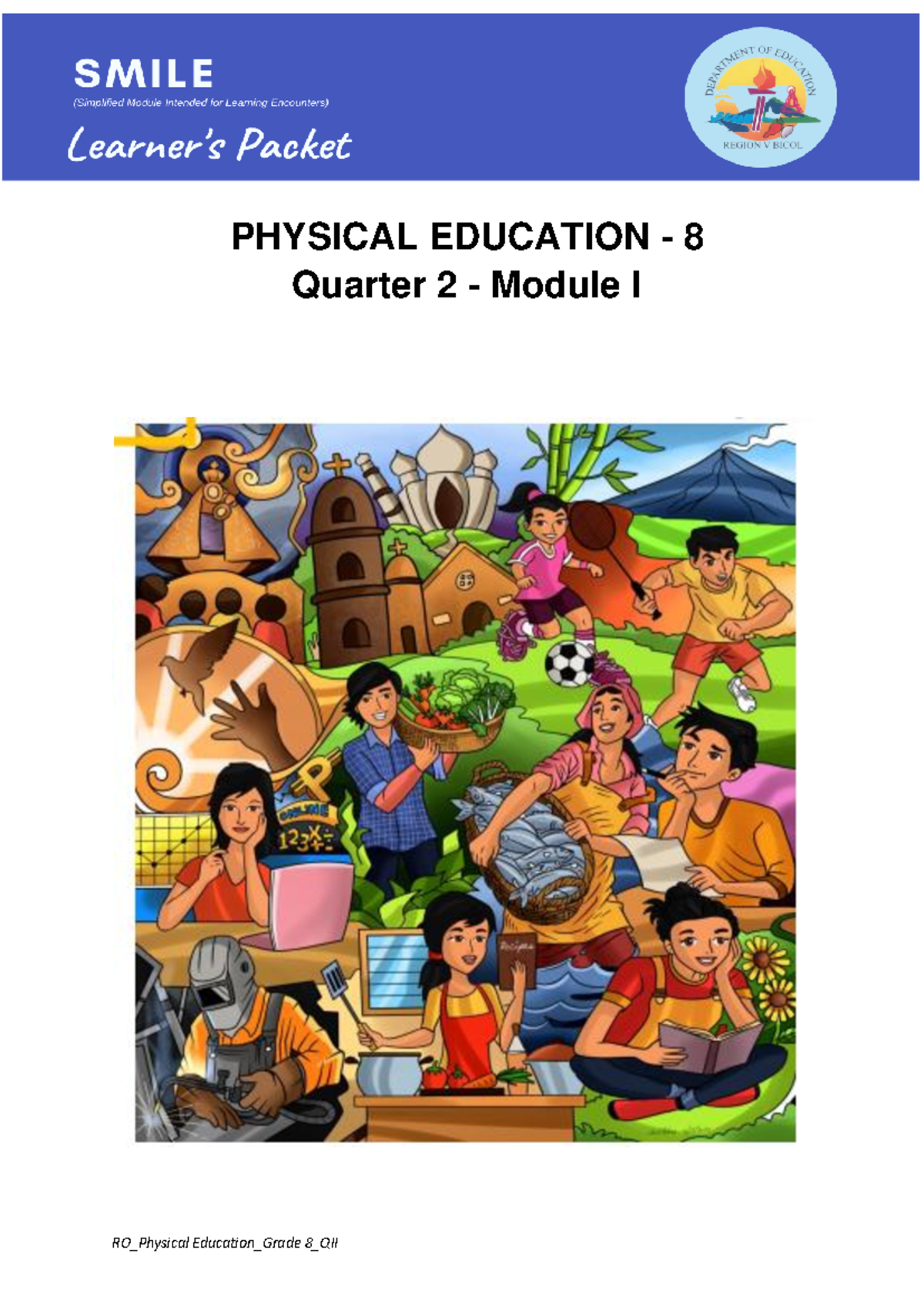 PE 8 Q2 Module I - Exploring Team Sports & Health Benefits - Studocu