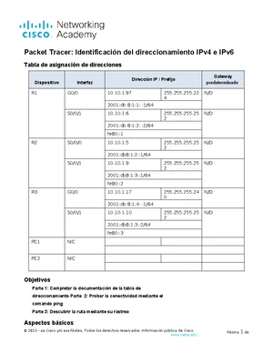 Examen U5: Creación y Configuración de una Red Pequeña Empresarial - Studocu