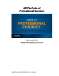 [Solved] how to cite AICPA Code of Professional Conduct apa ...