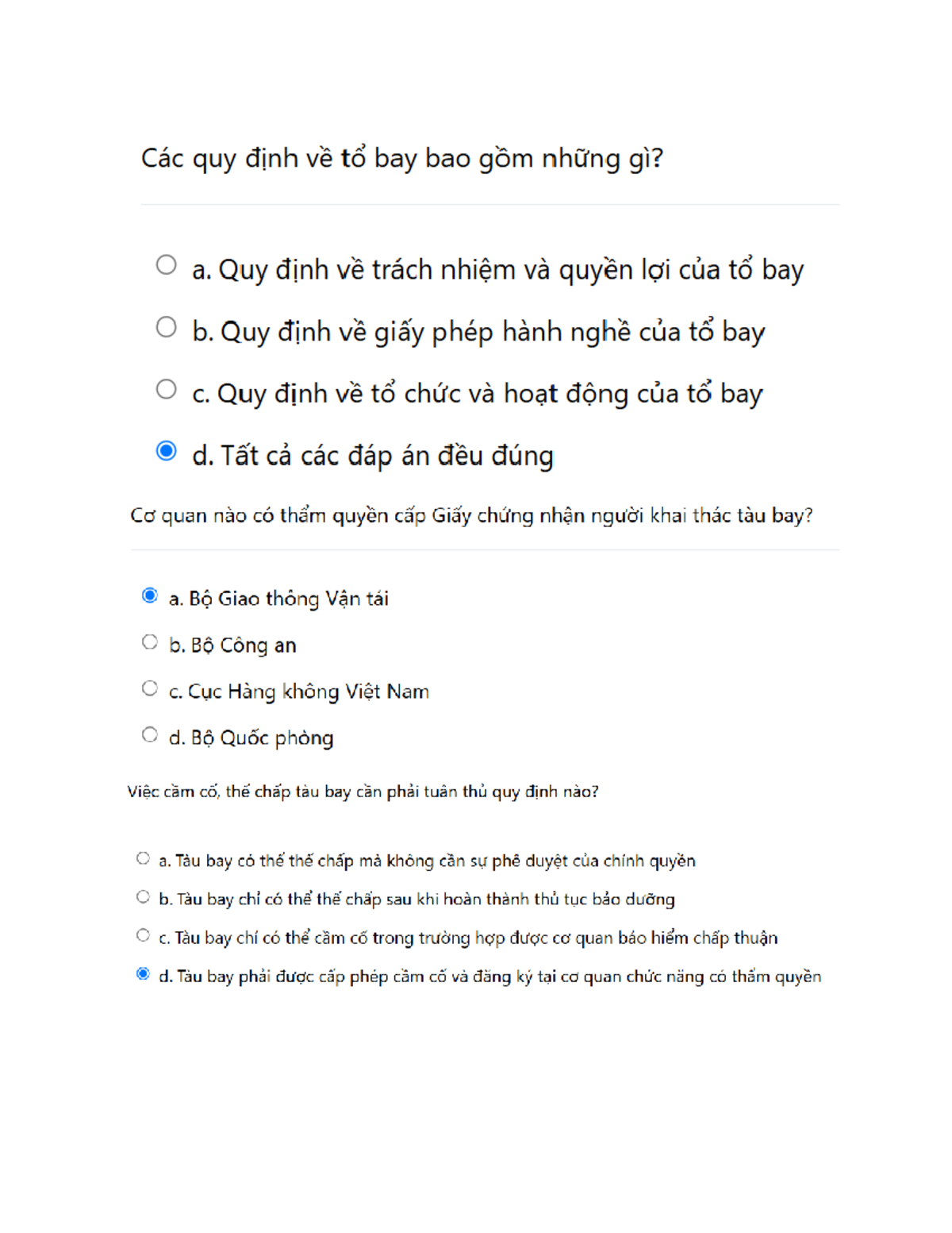 Giữa kỳ PLHK - Luật Hàng Không Dân Dụng: Các Quy Định và Quy Trình ...