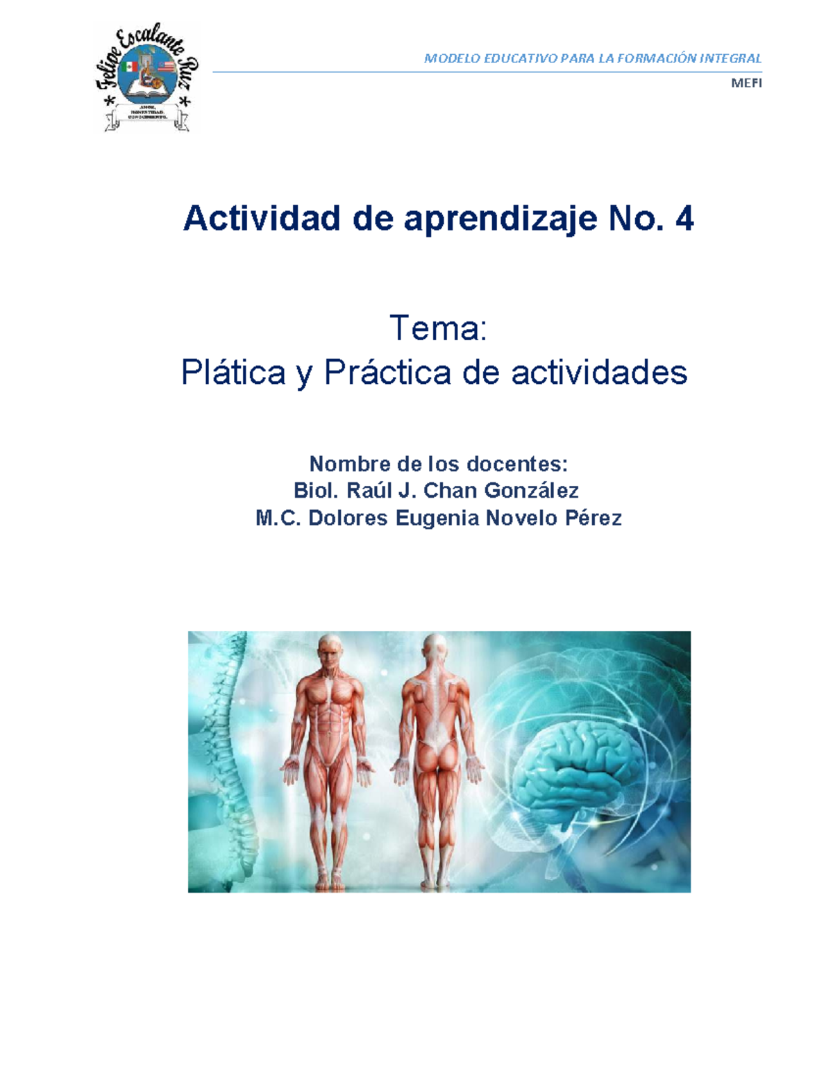 Rubrica dolores - Investigación - MEFI Actividad de aprendizaje No. 4 ...